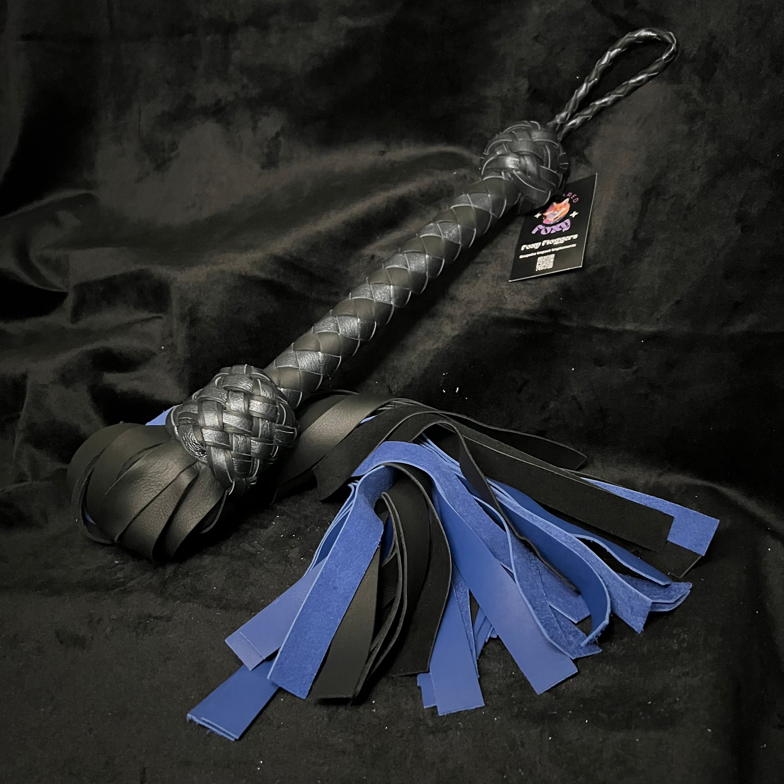 Large Floggers – Collared Foxy Wax and Impact